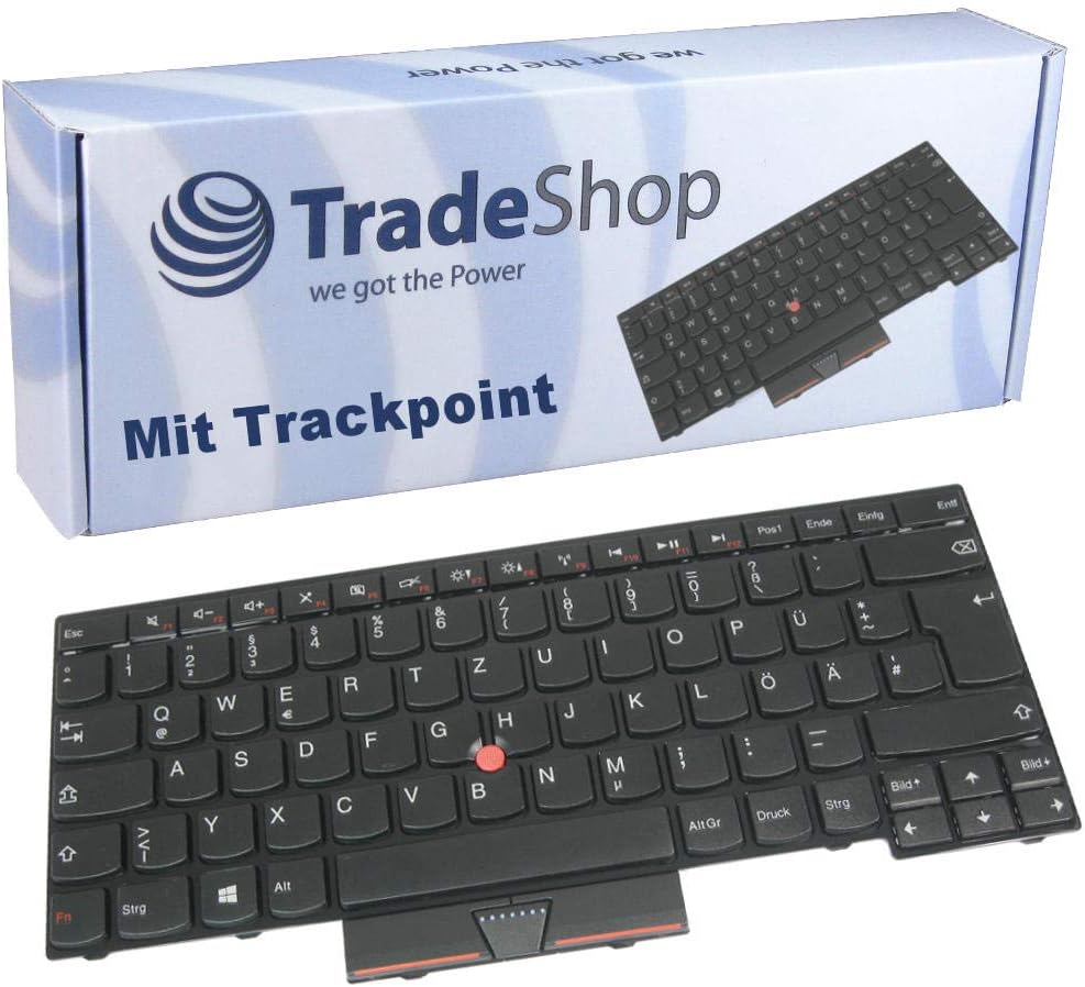 Original QWERTZ Keyboard German with Trackpoint for Lenovo IBM Thinkpad ...