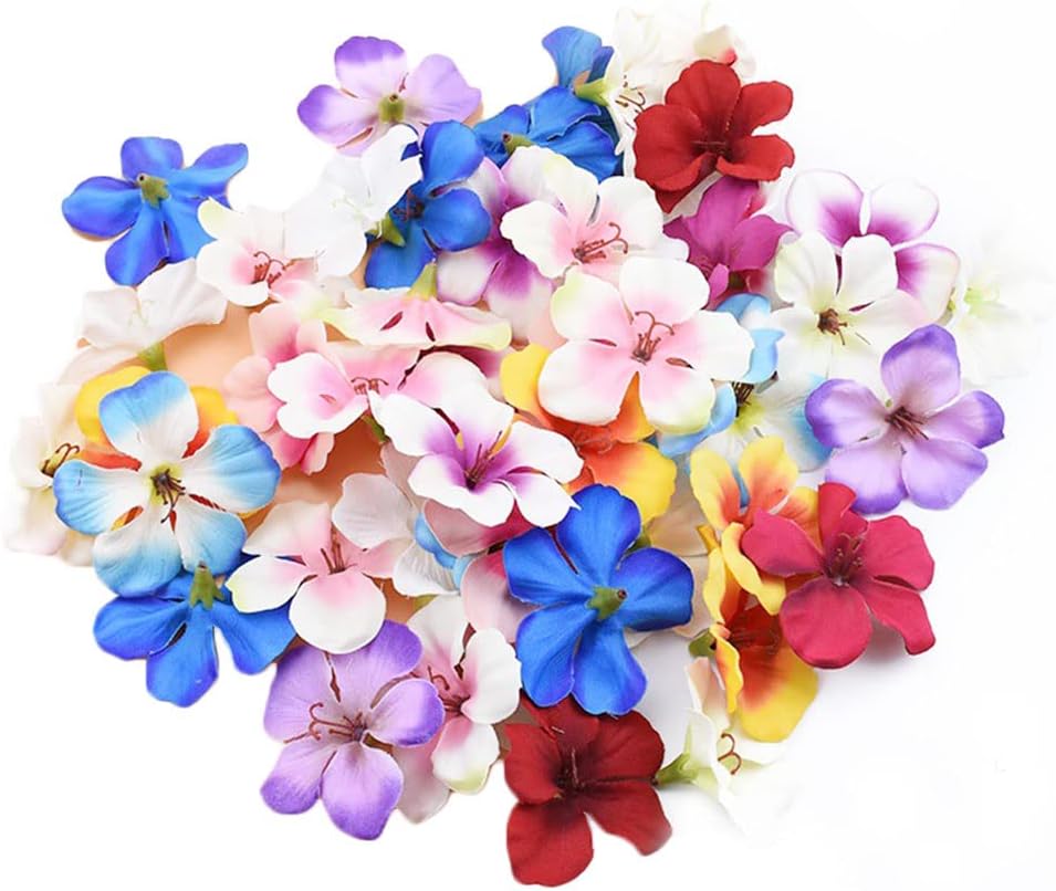 VINFUTUR 50Pcs Artificial Daisy Flower Heads Sunflower Heads Multicolor ...