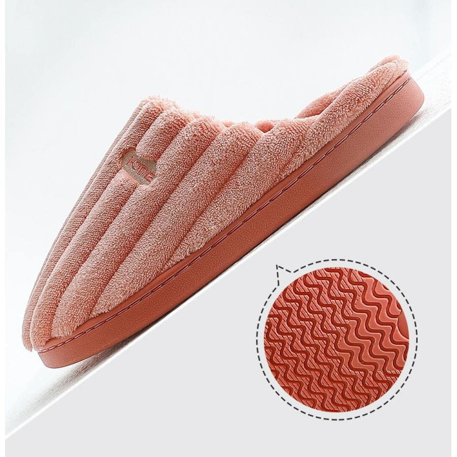 Buy WMK Winter Home wear Warm soft Fur flipflop chappal slipper for ...