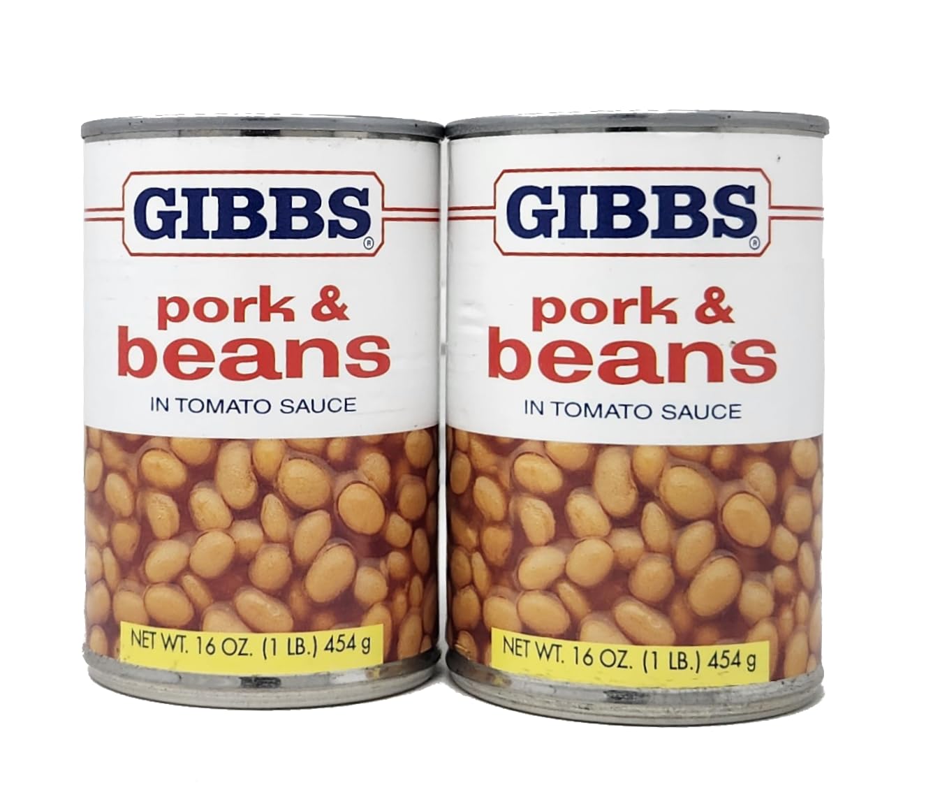 Amazon.com : Generic Gibbs Pork and Beans in Tomato sauce 16oz - 2pack ...