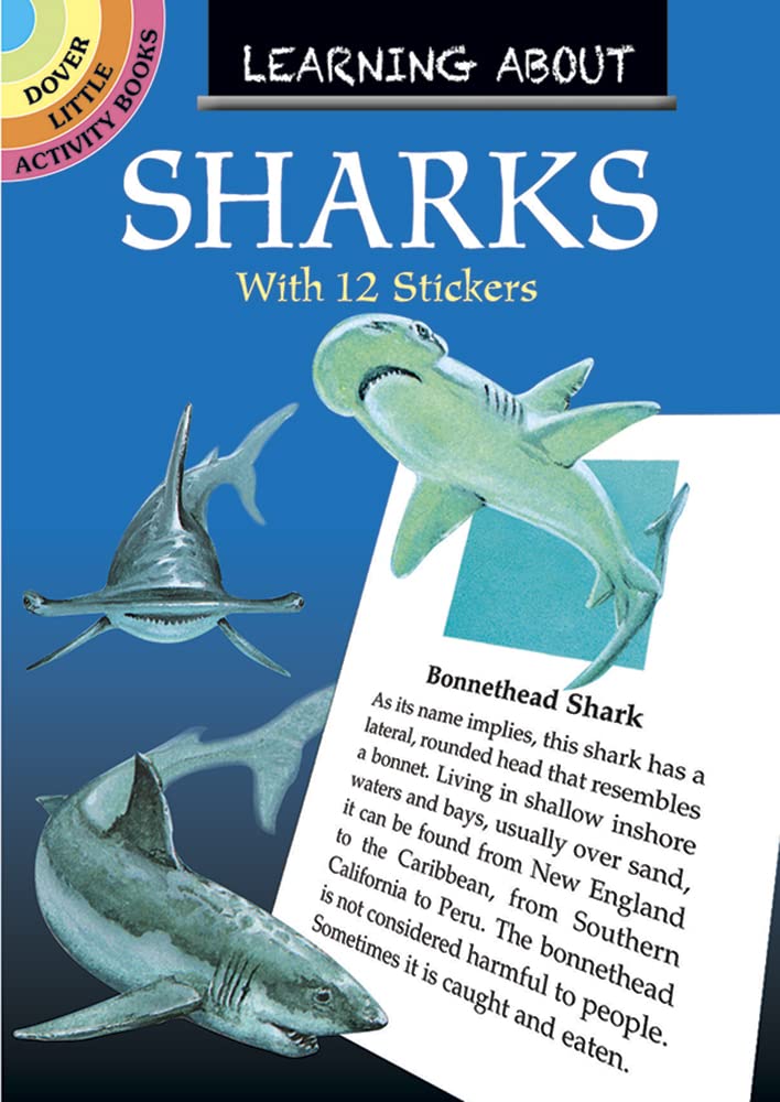 Learning About Sharks (Dover Little Activity Books: Sea Life): Jan ...