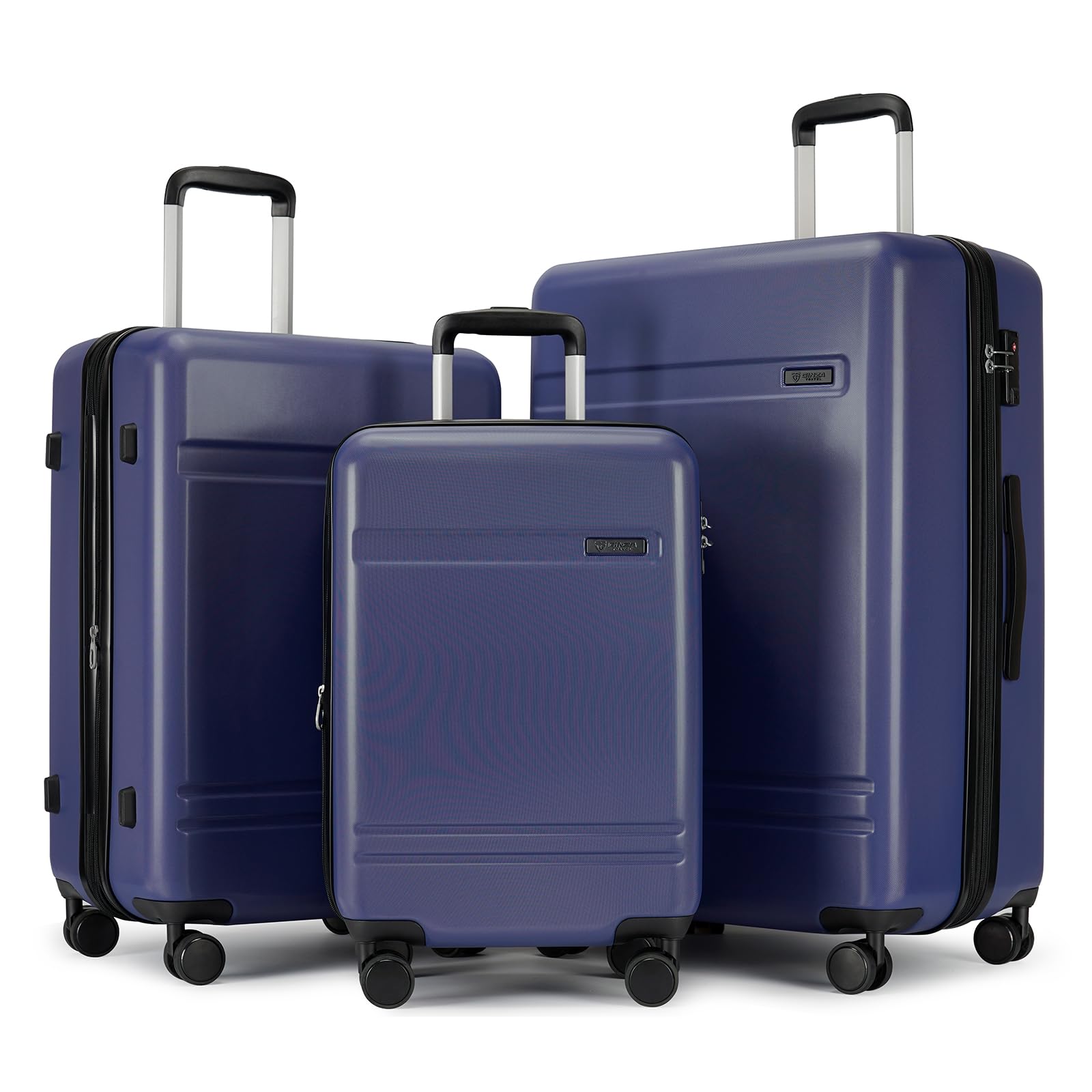 PRIMICIA GinzaTravel 3-Piece Luggage Sets Expandable Suitcases with 4 ...