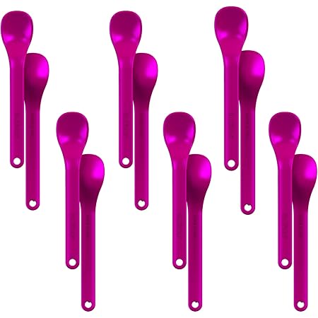 Amazon.com: Maroon Spoons - Small, 1" bowl - Pack of 10 : Health ...