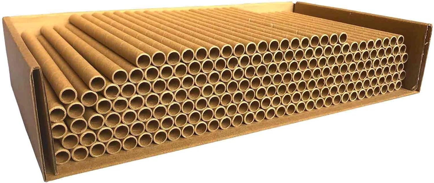 AukBeeFun Cardboard Mason Bee House Tubes 6 Inches Paper Tubes for ...