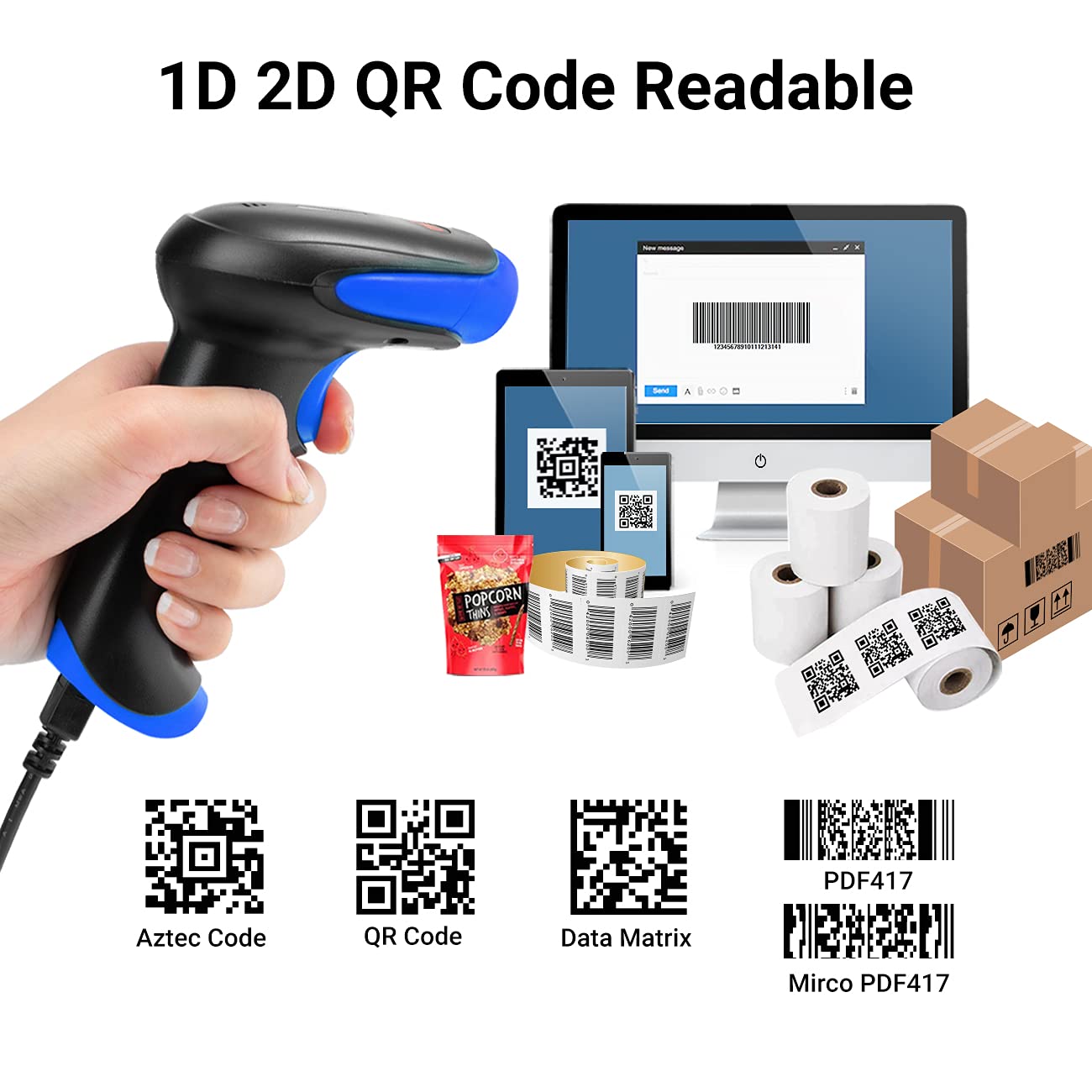 Codigo De Barras Qr El Escáner De Códigos QR Diseño Nuevo Escáner