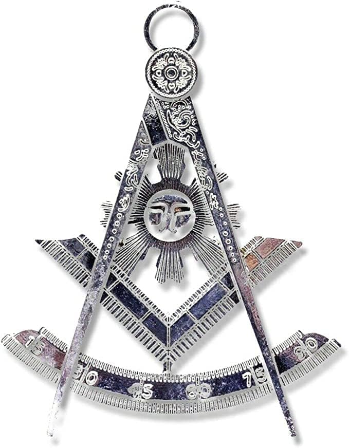 Amazon.com: Masonic Regalia Blue Lodge Past Master Apron with Chain ...