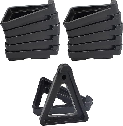 Amazon.com: HX YUEGOUHUI Pot Feet for Outdoor Planters, 12 Pcs Black ...