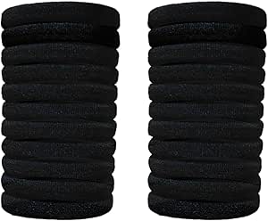 50PCS Hair Bobbles for Women Cotton Hair Bands Hair Ties for Women ...