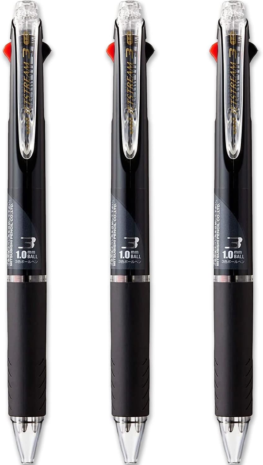 Uni Jetstream 0.7 mm Ballpoint Multi Pen and 0.5 mm Pencil, Navy Body ...