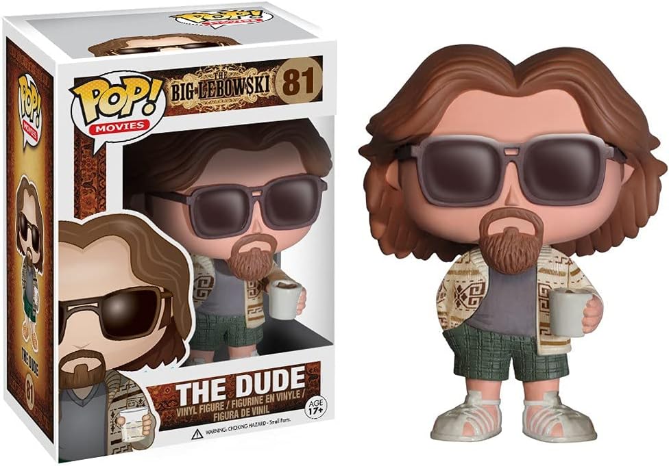 Amazon.com: Funko POP Movies The Big Lebowski The Dude Vinyl Figure ...