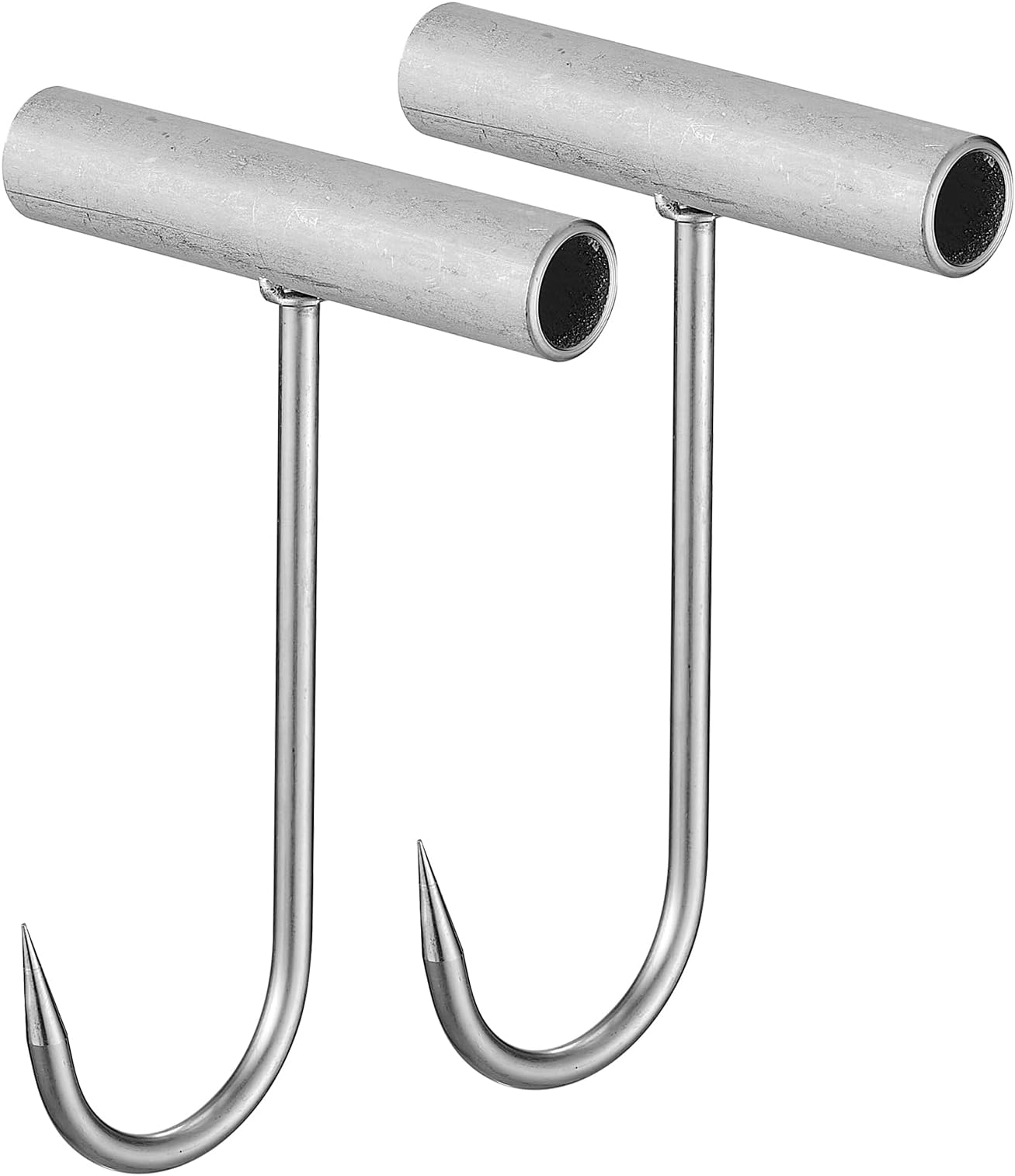 Amazon.com: Tinsow 2pcs Stainless Steel T Hooks T-Handle Meat Boning ...