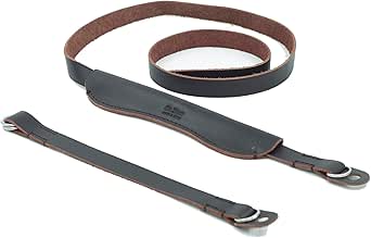 Amazon.com : MRZHOUCASE Camera Leather Neck shoulder Strap with Double ...