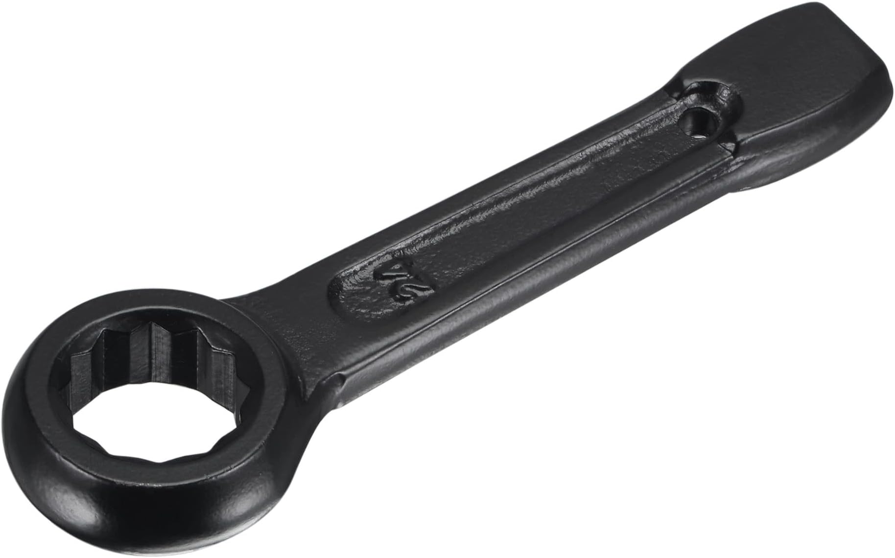 uxcell 24mm Box End Striking Ring Wrench, High Tensile Steel Single ...