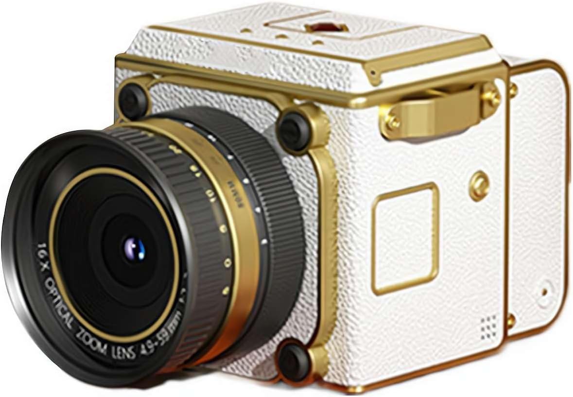 Amazon.com: Retro Mini Ccd Camera, 4k Dual-Lens Retro Digital Camera ...