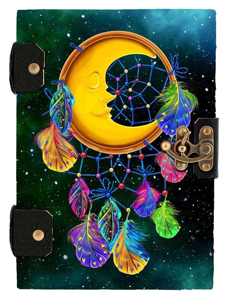 DI-KRAFT Handmade Printed Cardboard C-Lock Diary Journal Notepad ...