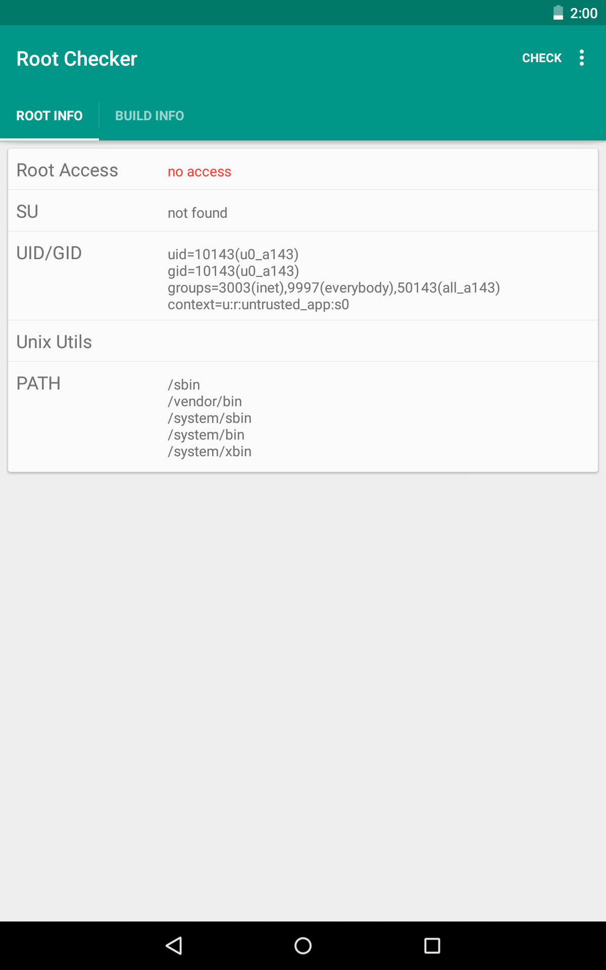 Root Checker - App on the Amazon Appstore