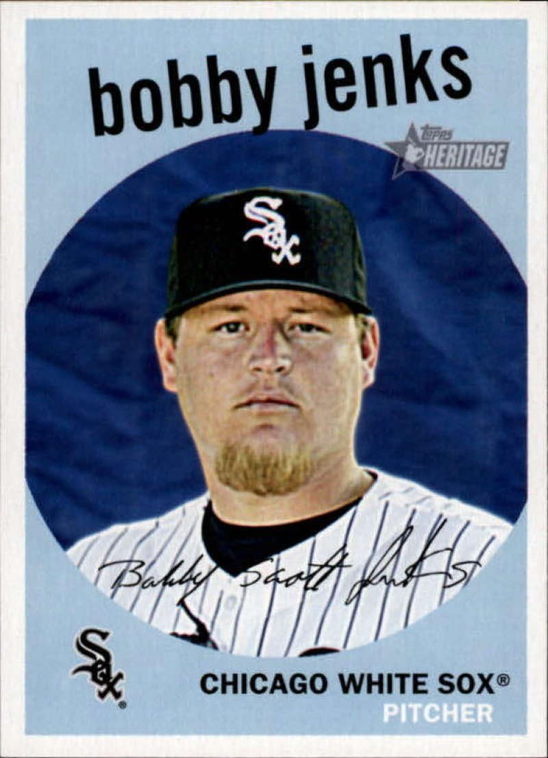 Amazon.com: 2008 Topps Heritage High Numbers #572 Bobby Jenks White Sox ...