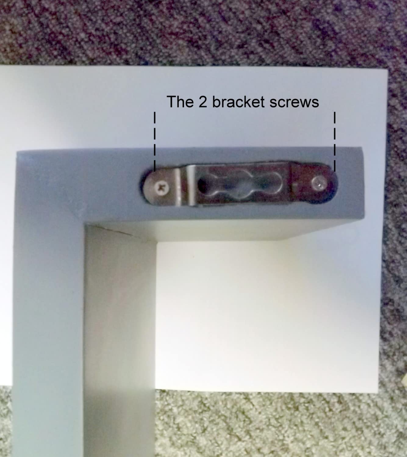 FiNeWaY Set of 3 U Shape Floating Wall Shelves Storage Display Shelf XL ...