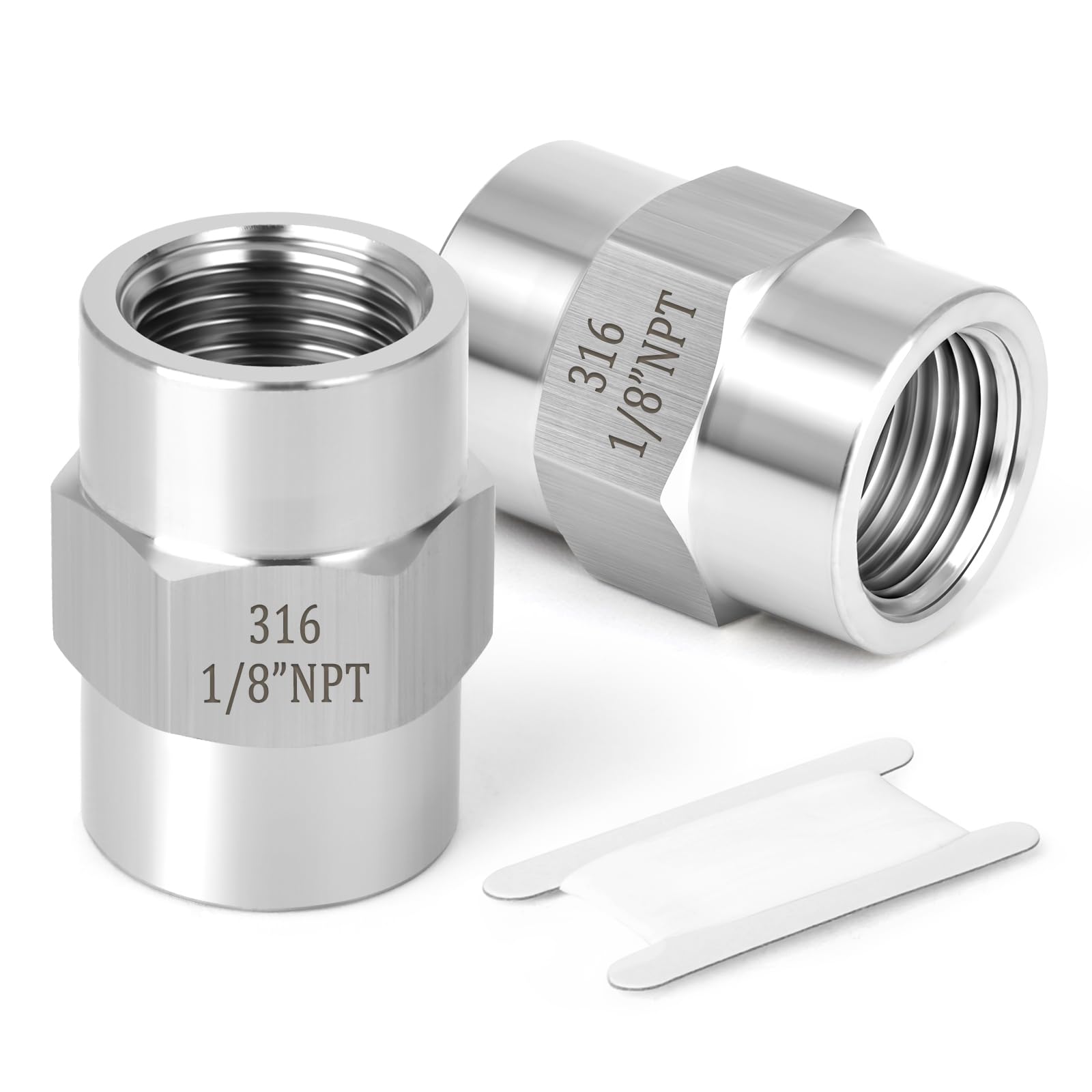 Snapklik.com : TAISHER 5PCS Forging Of 316L Stainless Steel Pipe Fitting