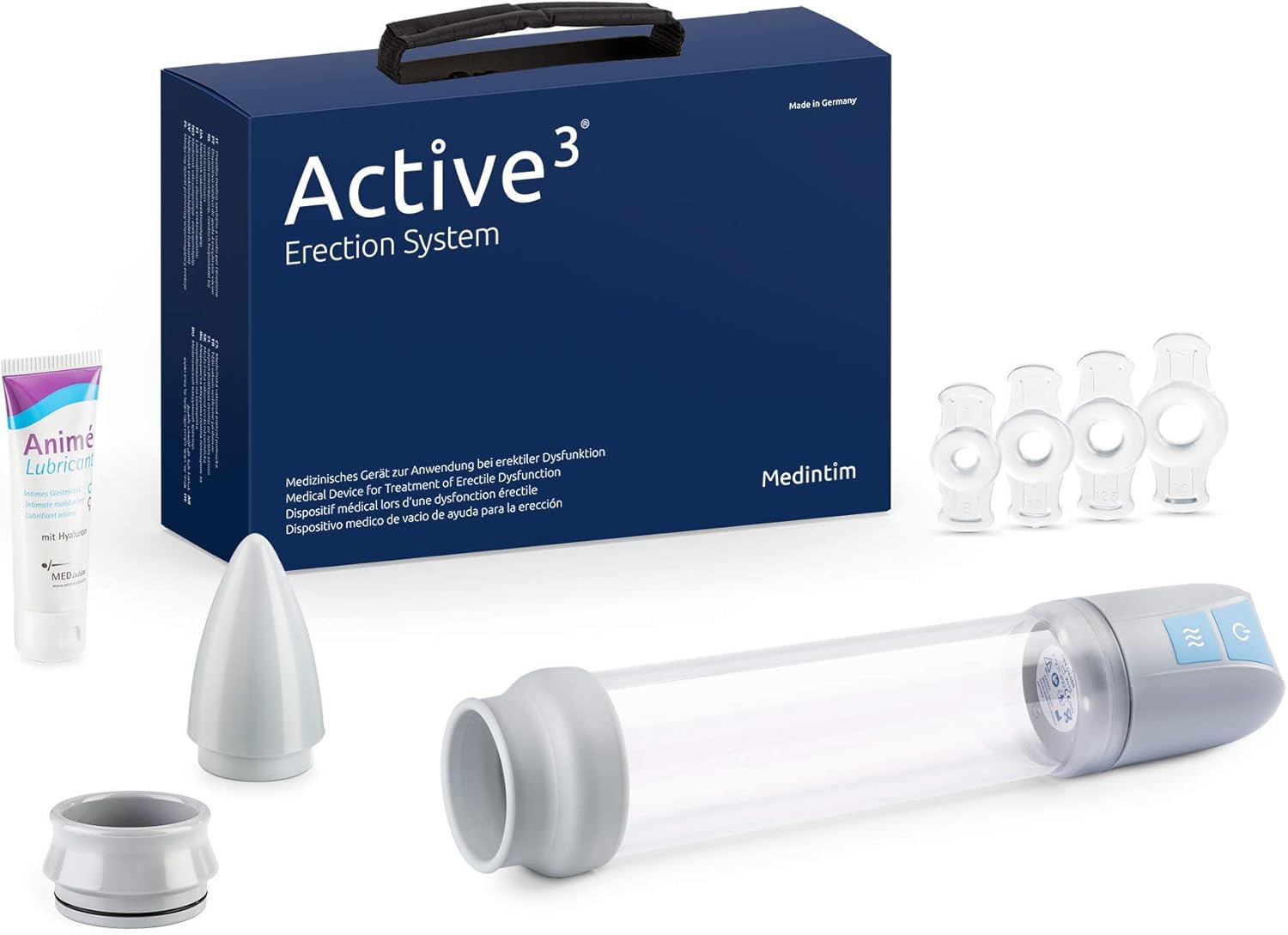 Pompe A Érection | Vacuum Active 3 Erection System | Pompe A Vide Electrique | Troubles De L ...