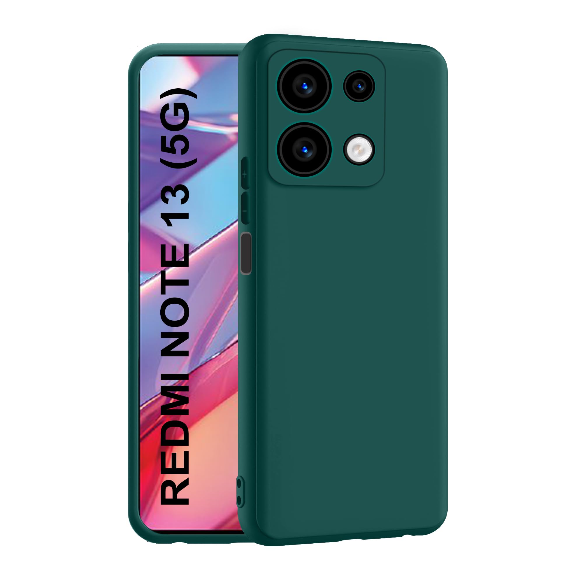 CEDO Redmi Note 13 (5G) Back Cover | Camera Bump Protection & Inner ...