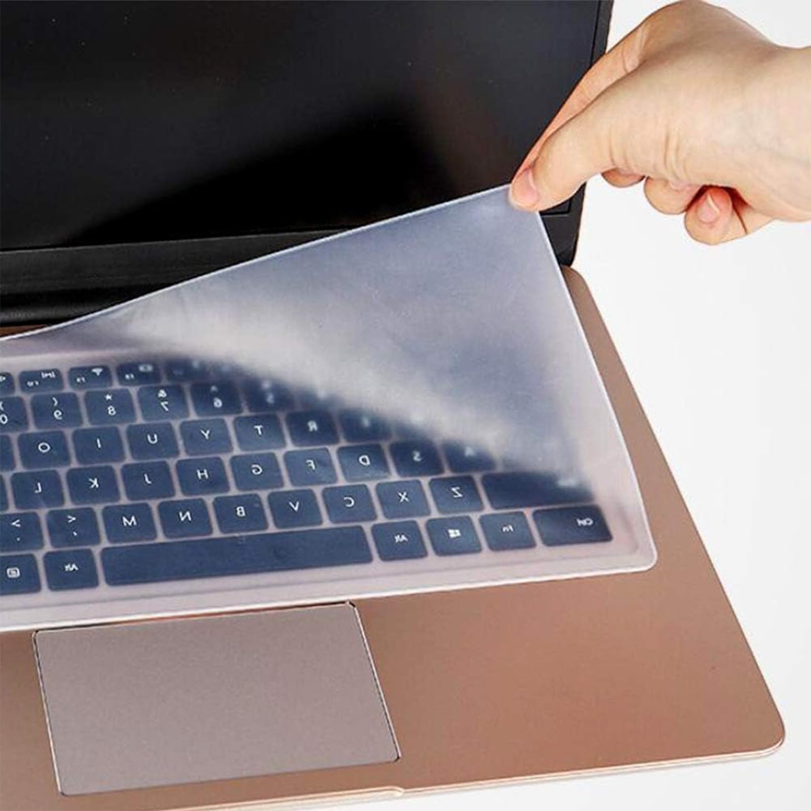 Keyboard Protector Skin Silicone Cover Clear Film Universal Compatible ...