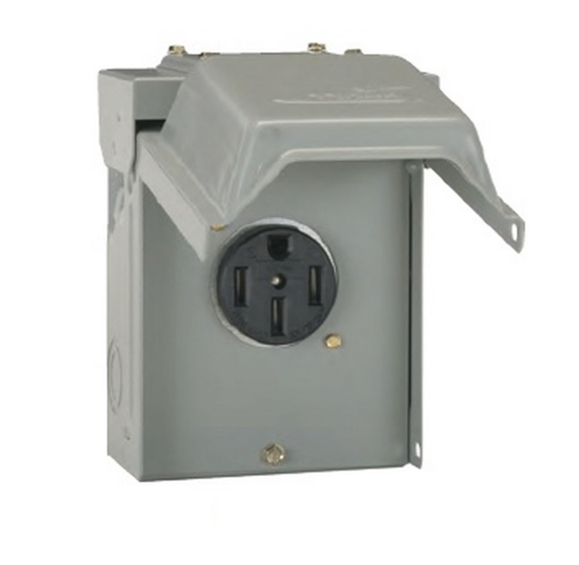 Midwest U054 Power Outlet Panel, Temporary, 50A, 1P, 120/240VAC, NEMA ...