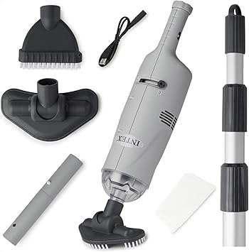 Amazon.com : Intex Handheld Pool Vacuum Cleaner Rechargeable 94 Inch ...