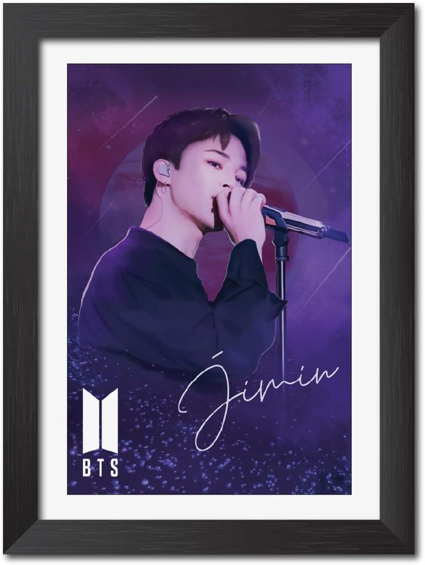 inspire TA Park Jimin BTS Posters Bangtan Boys Music Band Paintings ...