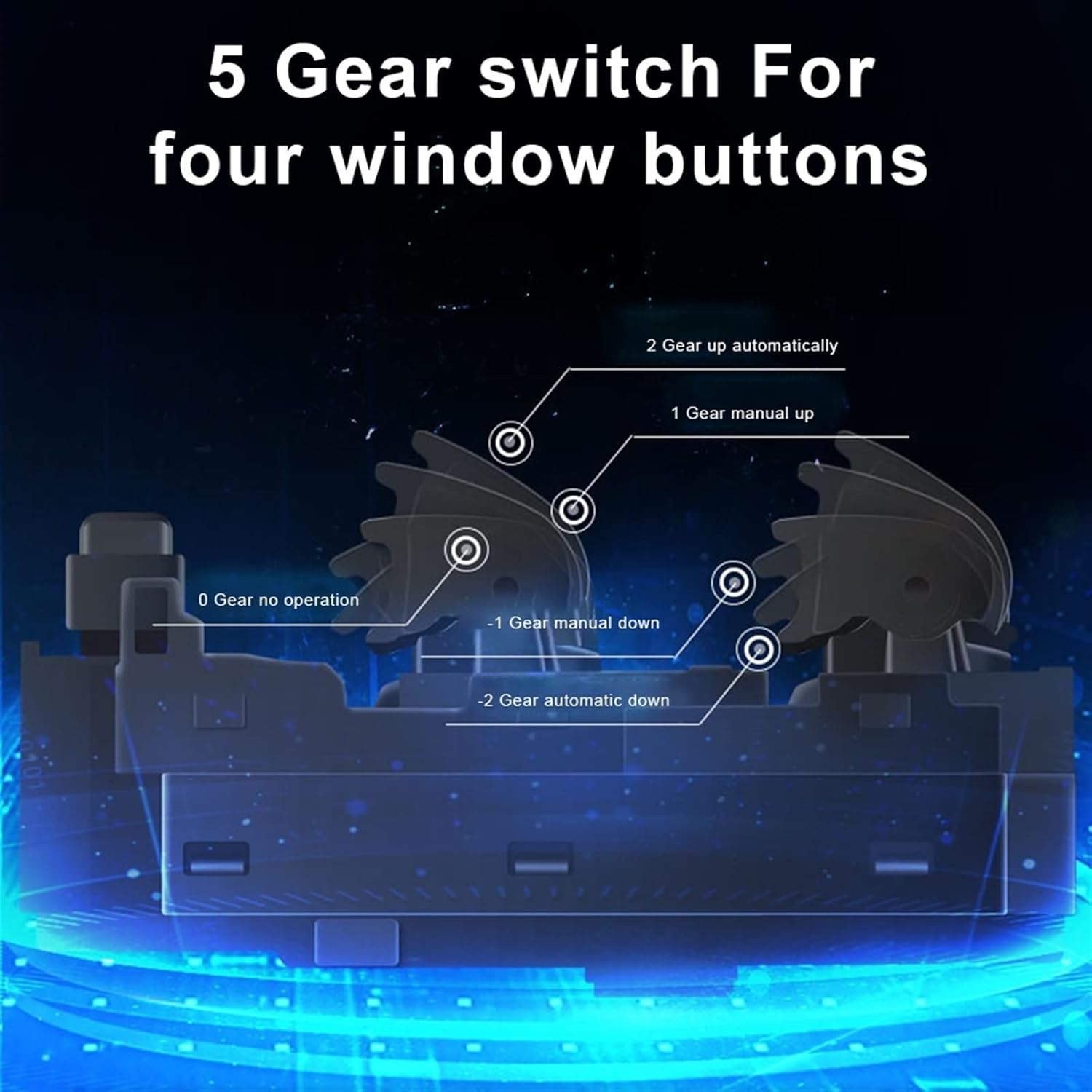 Power Window Switch Button Lift Adjuster Car Window Control Switch for ...