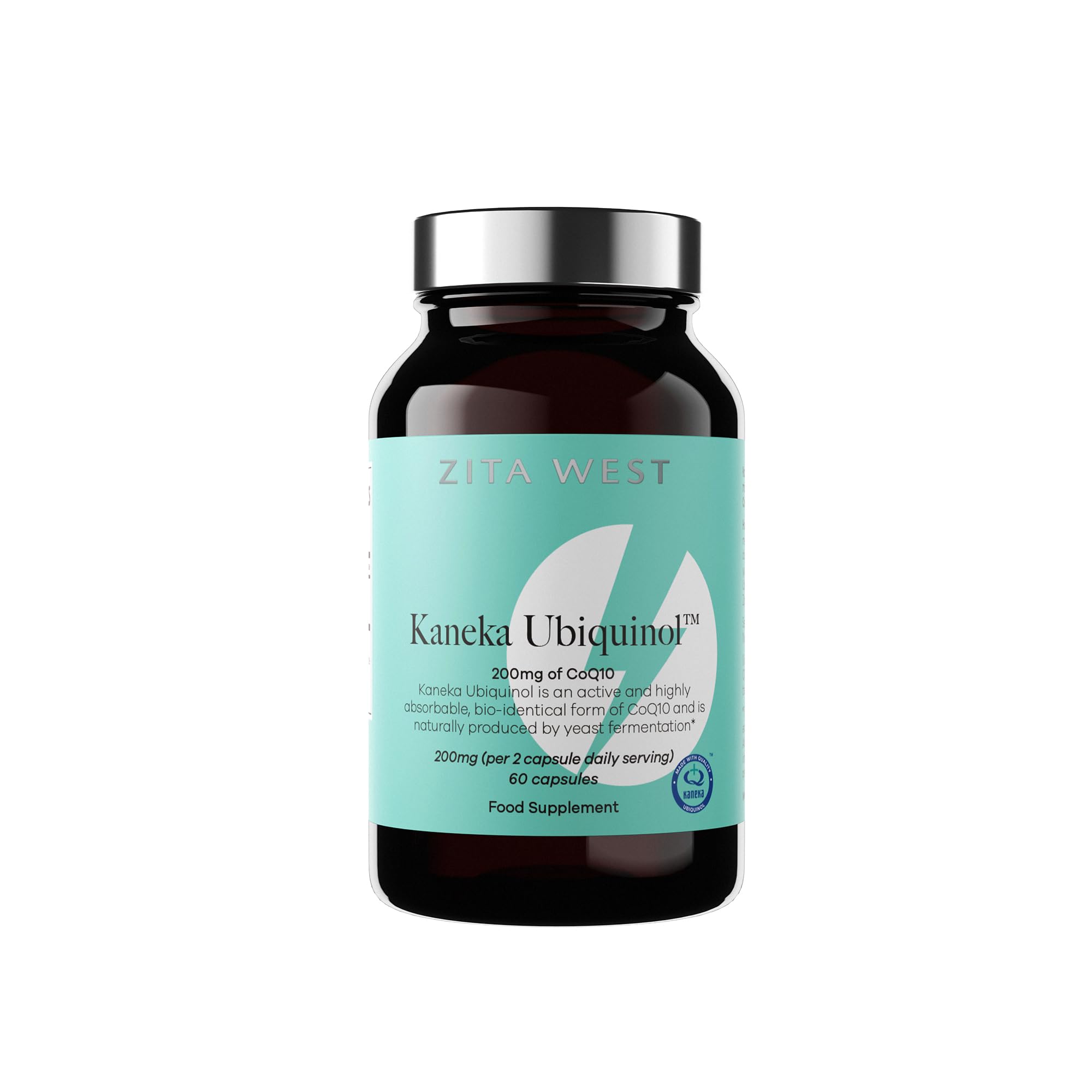 Amazon.com: Zita West Kaneka CoQ10 Ubiquinol | Highly Absorbable ...