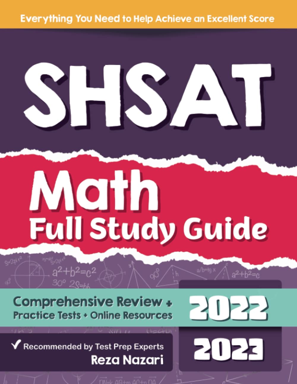 SHSAT Math Full Study Guide: Comprehensive Review + Practice Tests ...