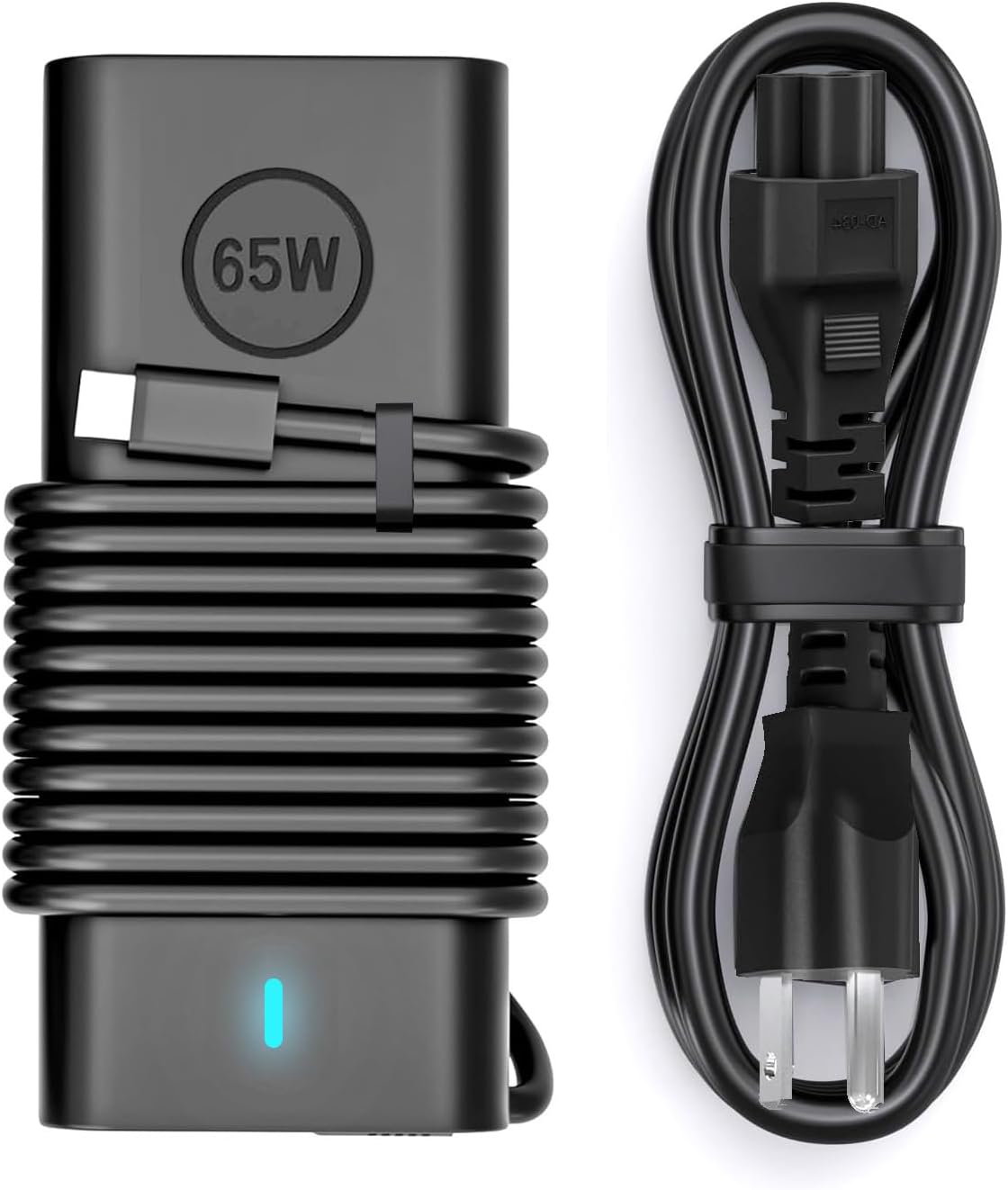 Amazon.com: 65W USB C Laptop Charger for Dell XPS and Latitude 5000 ...