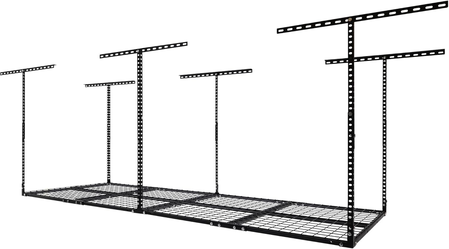 Amazon.com: 3 x 8FT Overhead Garage Storage Rack, Adjustable Ceiling ...