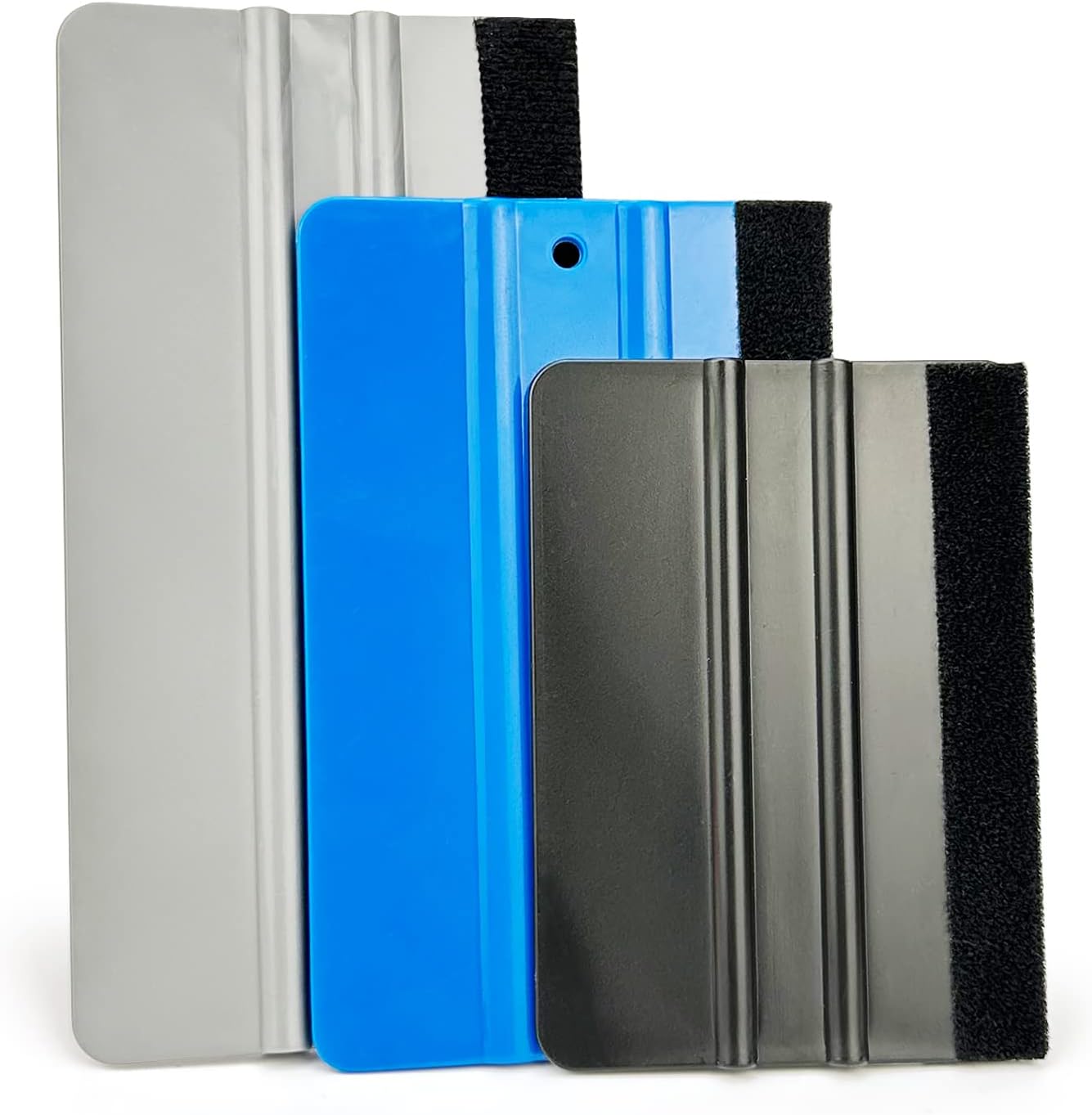 Amazon.com: Bonsicoky 12Pcs Plastic Felt Edge Squeegee Tool Vinyl ...