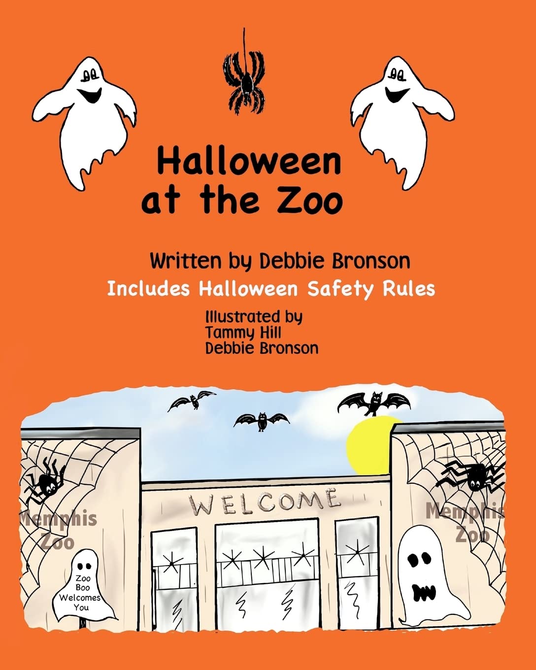 Halloween At The Zoo: Bronson, Debbie: 9781440401947: Amazon.com: Books