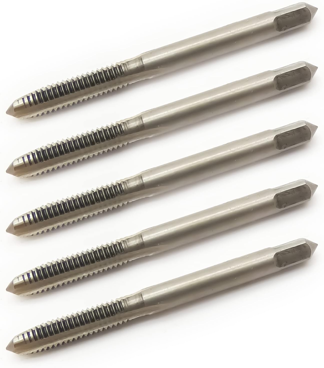 Amazon.com: 5pcs HSS M4 Metric Hand Tap M4x0.7mm Straight Flute High ...