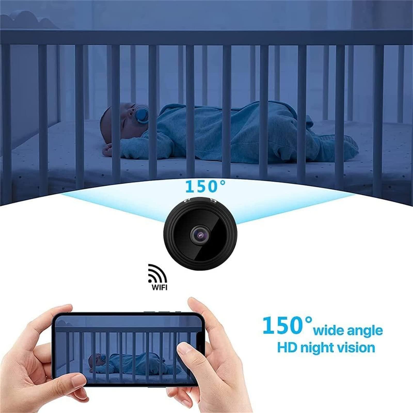 Covert Outdoor Camera System Night Vision Hidden WIFI 4K Dual Camera