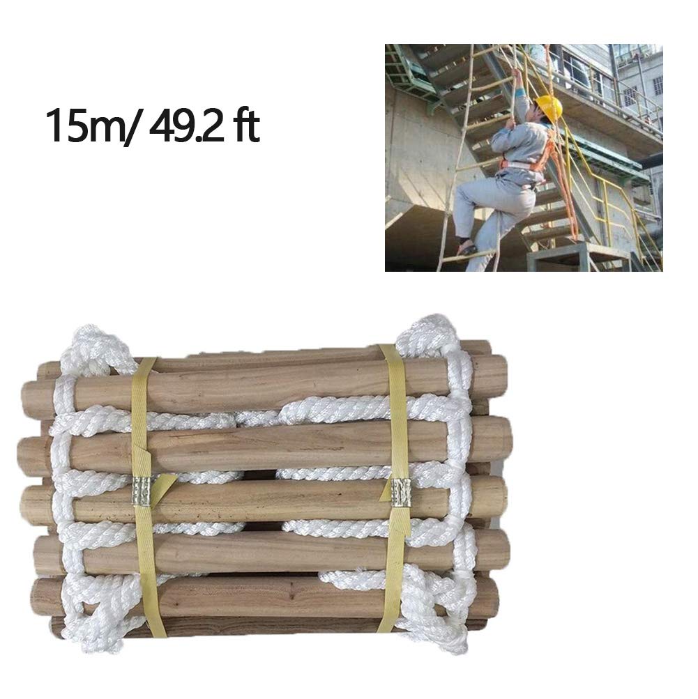 Log Ladder Fire Escape Ladders Construction 5m Rescue Construction Work ...