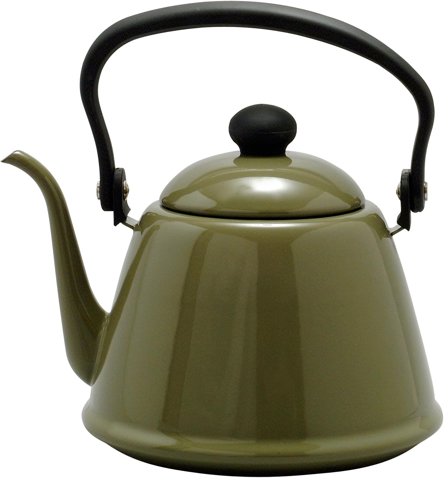 Amazon.com: Barebones 2-Tone Enamel Teapot - Vintage Inspired Design ...