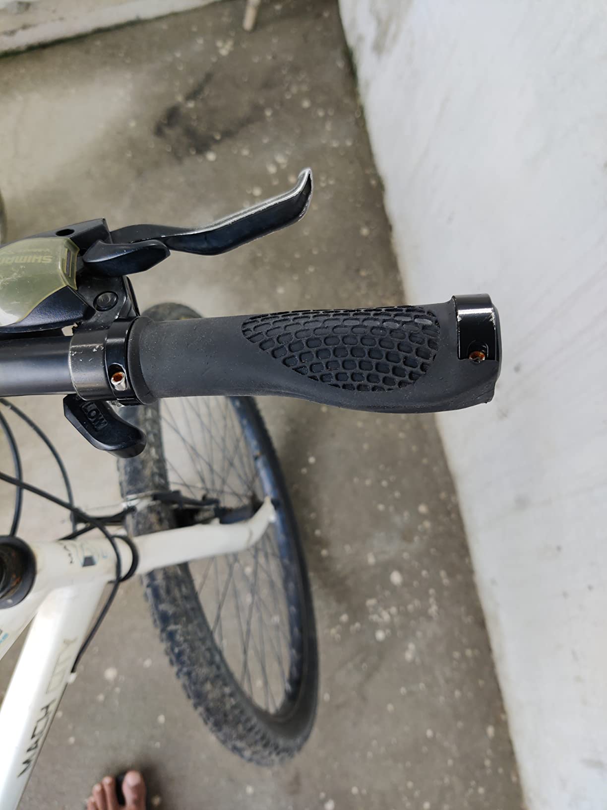 PROTOS INDIA.NET ™ Bike Cycle Handle Grip Lockable Mountain Rubber Hand ...