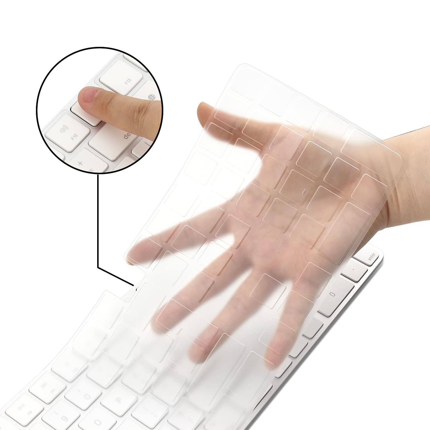 Keyboard Cover Skin for iMac 24" Magic Wireless Keyboard 2021 Released ...