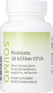 Amazon.com: Amazon Brand - Solimo Daily Probiotic Capsule, 10 Billion ...