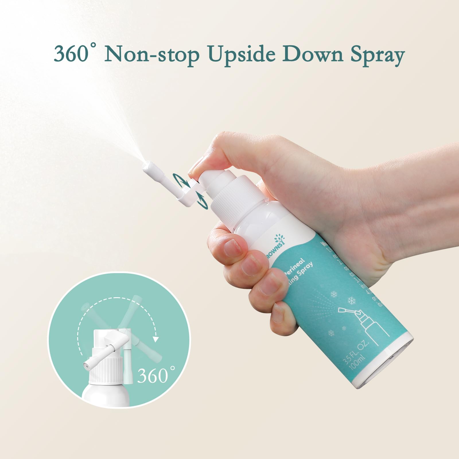 Snapklik.com : Perineal Cooling Spray Postpartum Essentials, Pain ...