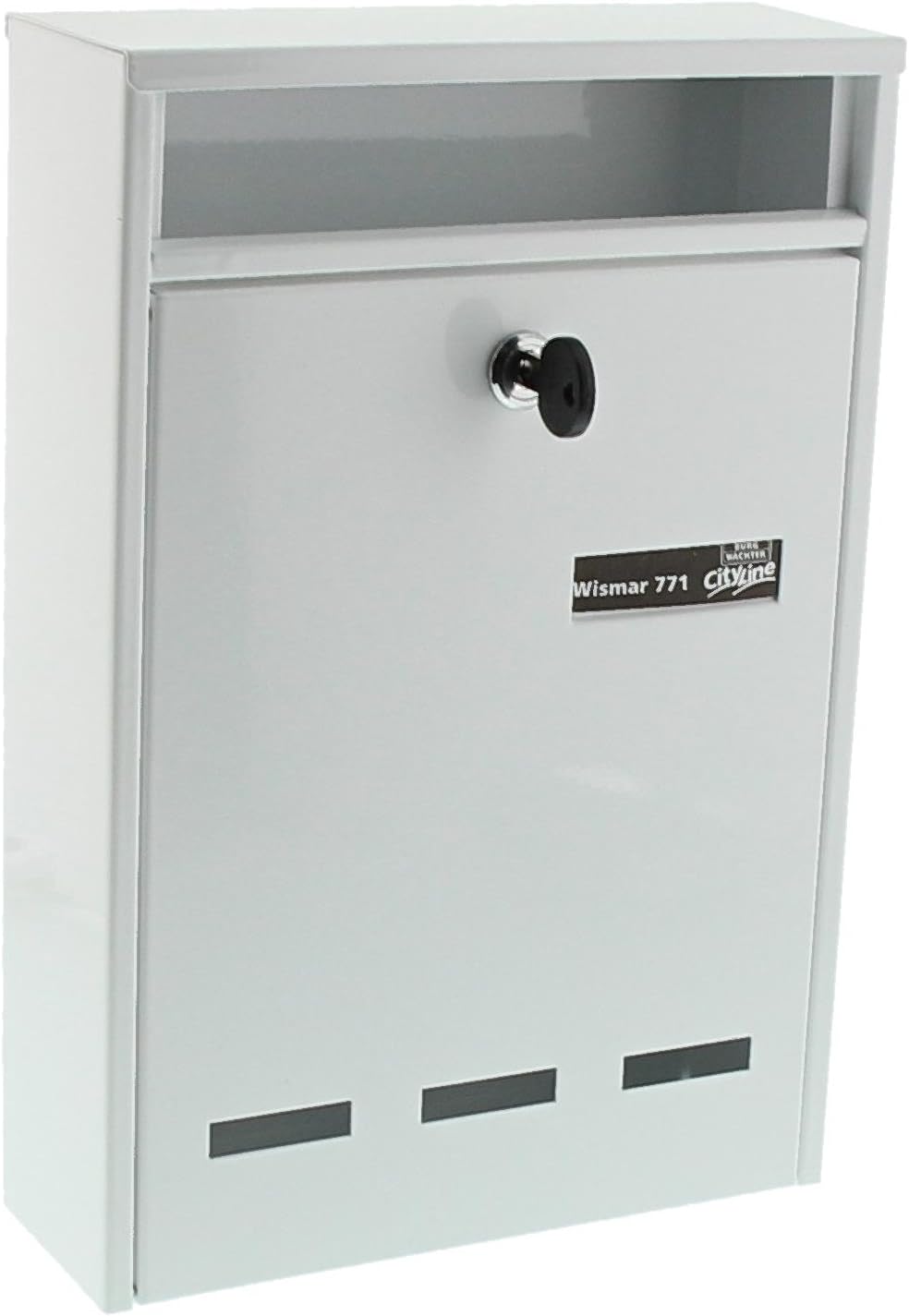 Amazon.com: BURG-WÄCHTER, Group Mailbox, A5 Letter Slot, Galvanized ...