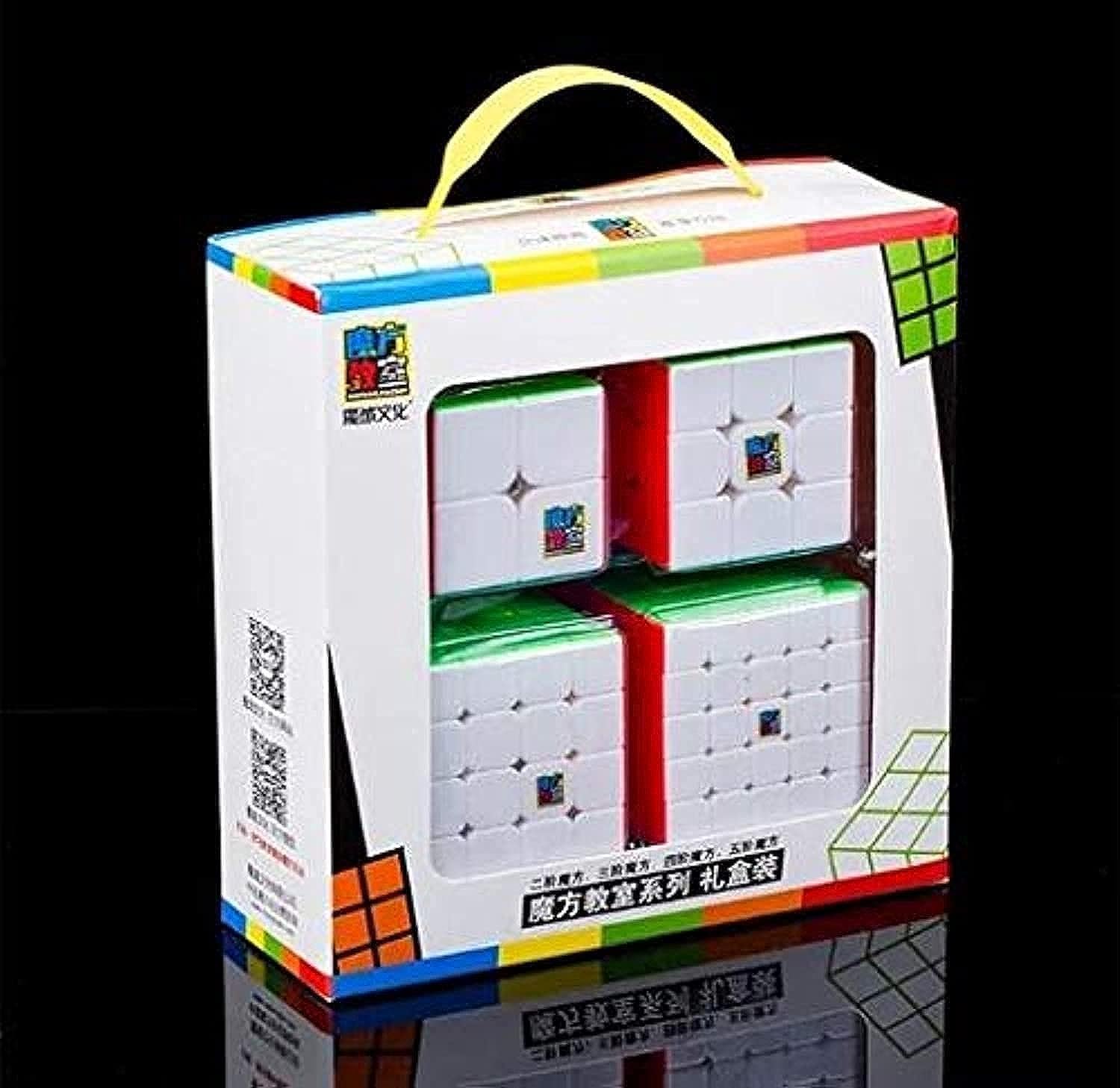 MOYU Cube 2x2 3x3 4x4 5x5 Speed Cube Gift Box Packing Professional ...