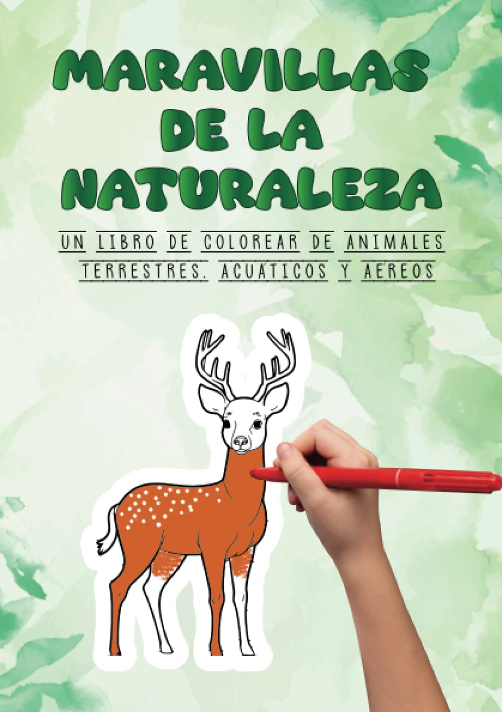 Maravillas De La Naturaleza Un Libro De Colorear Animales Para ...
