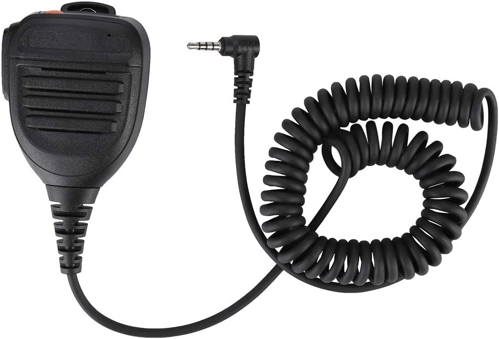 Amazon.com: CAROO Handheld Speaker Mic 1 Pin 2.5mm Shoulder Microphone ...