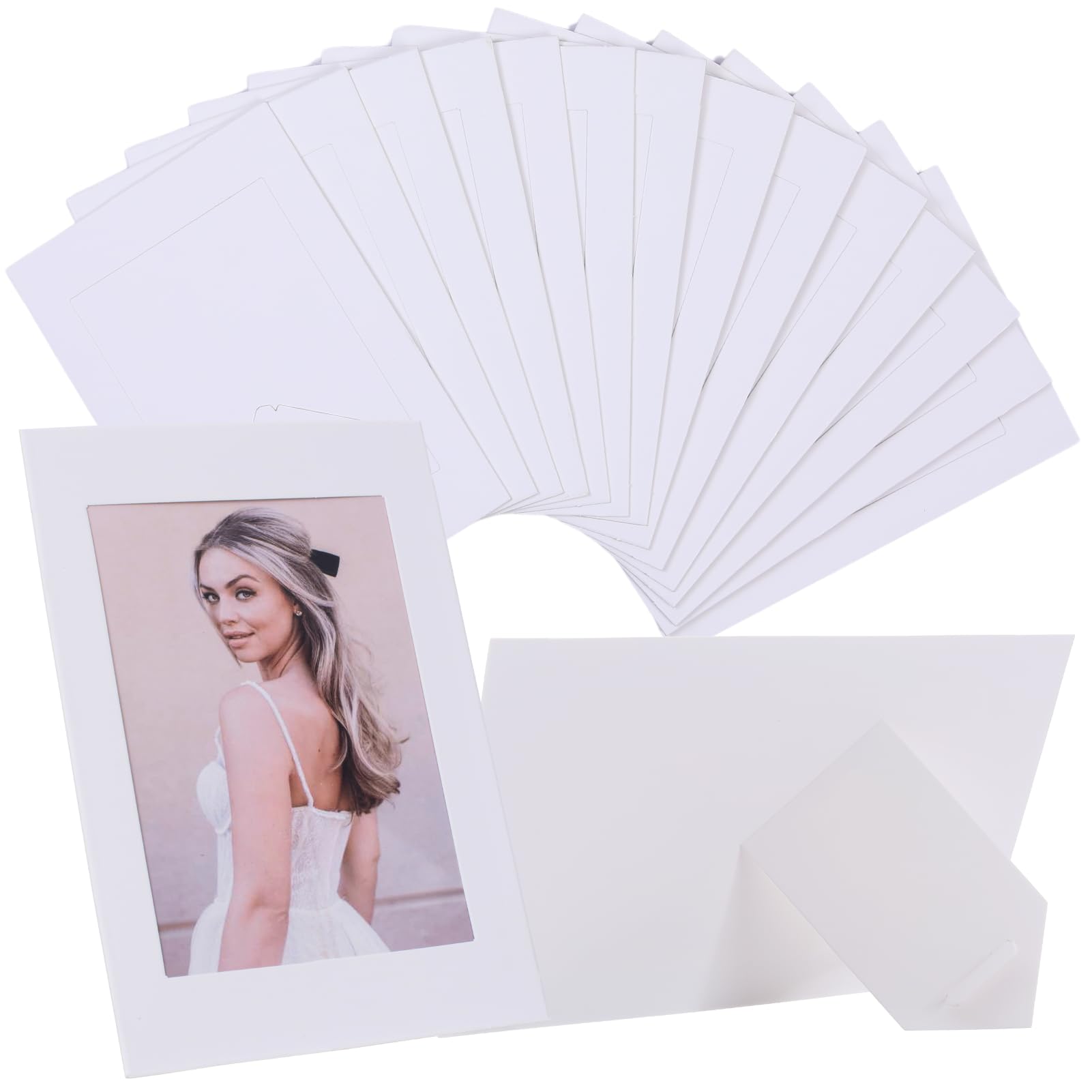 Amazon.com: Meonua 4 x 6 Paper Picture Frames,Cardboard Photo Frame ...