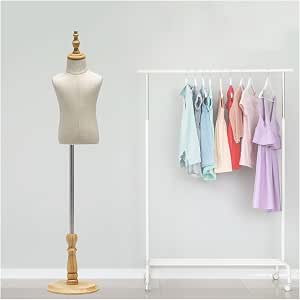 Amazon.com: Kids Mannequin Adjustable Child Mannequin Body Torso for ...